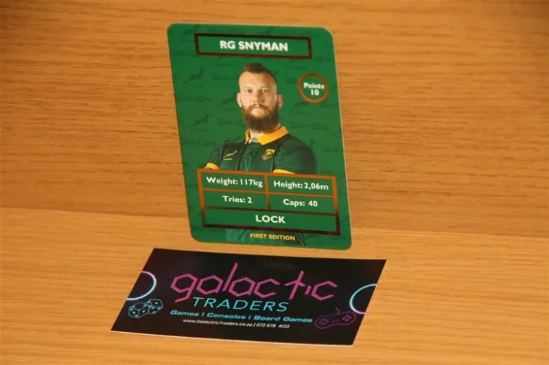 Pick n Pay Springboks World Champions First Edition RG Snyman (Lock ...